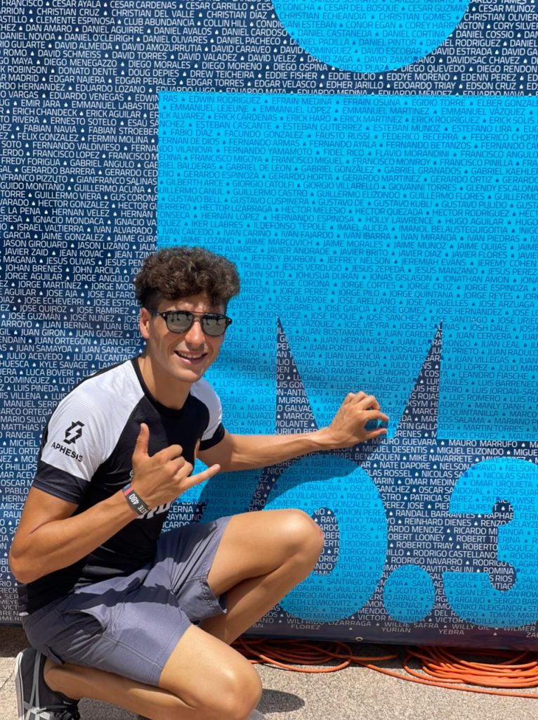 Martín Gallardo brilló en el circuito Ironman 70.3 en Cozumel, México ...