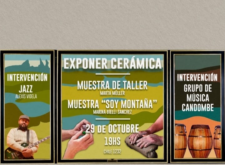 La artista Marta Müller invita a la primera muestra de obras de taller ...