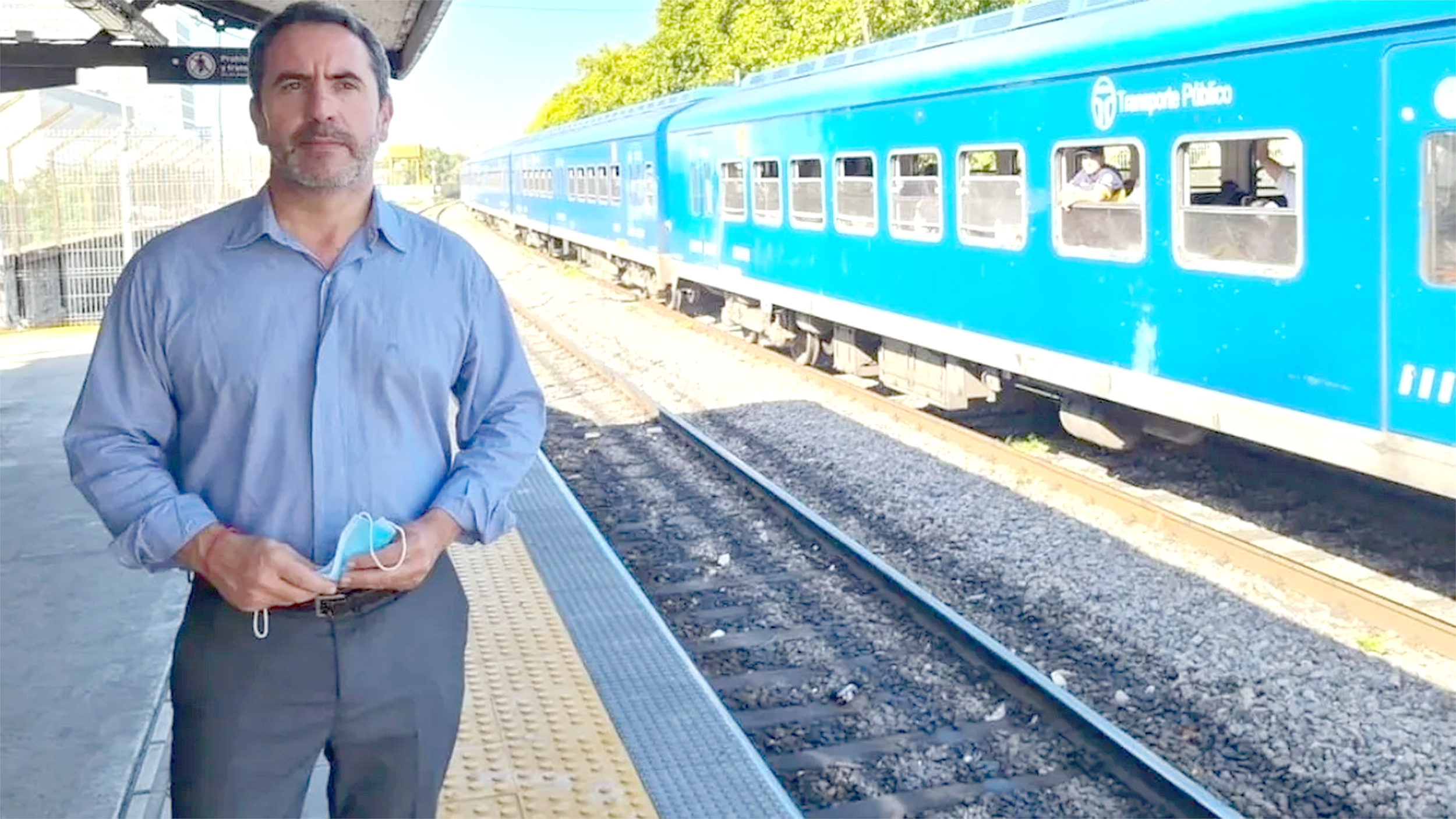 "El tren es política de Estado" por Jorge Difonso - Diario San Rafael