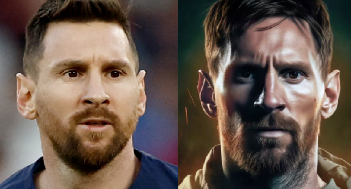 Inteligencia Artificial: cómo luce Messi según los rasgos faciales de ...
