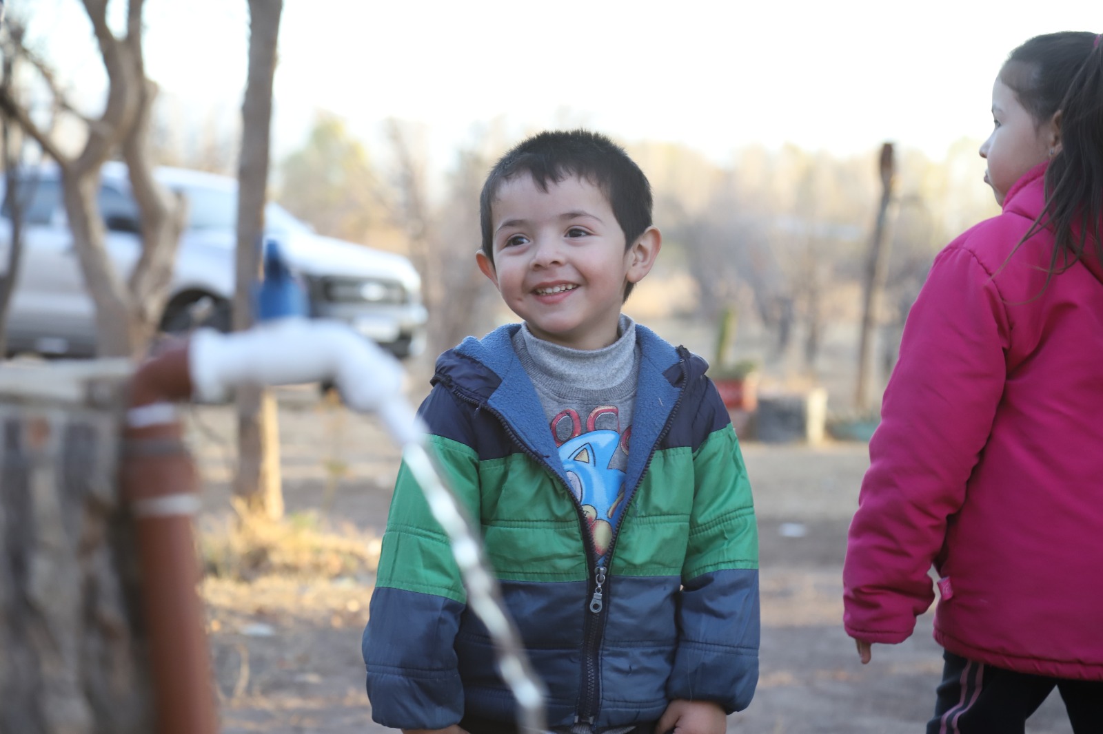 Emir Félix inauguró más de 14 mil nuevos metros de redes de agua ...