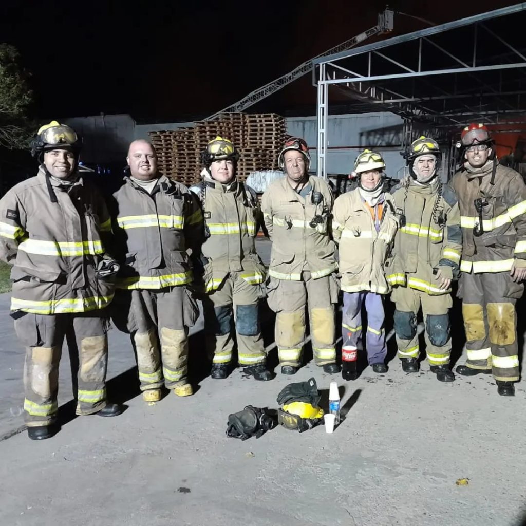 En continuo crecimiento: Bomberos Voluntarios de Salto de las Rosas se ...