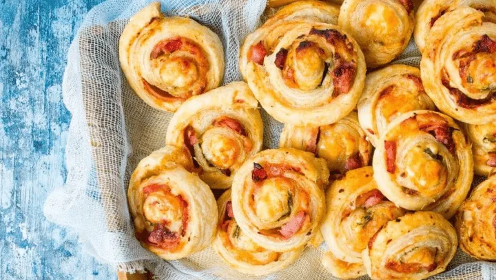 Receta de rollos de jamón y queso, ideales para la picada o para ...