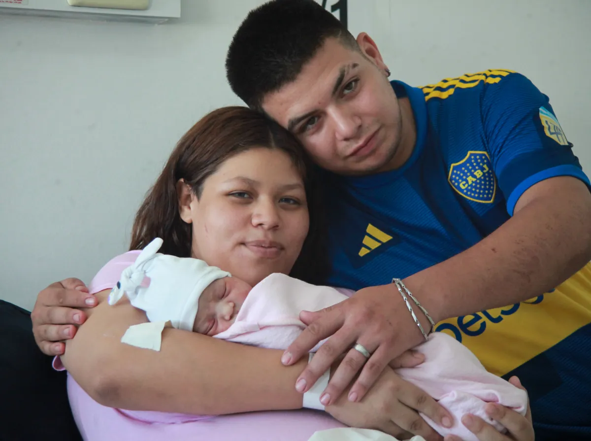 Sorpresa por la 1ra bebé del año: la mamá no sabía que estaba ...