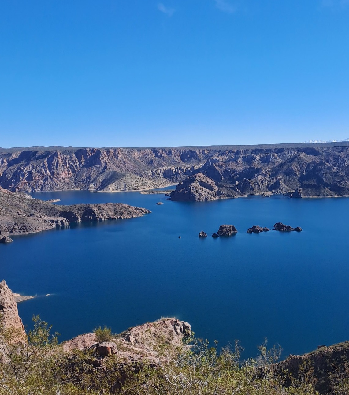Las cuencas del Diamante y el Atuel acumulan un 20% más de agua que la ...