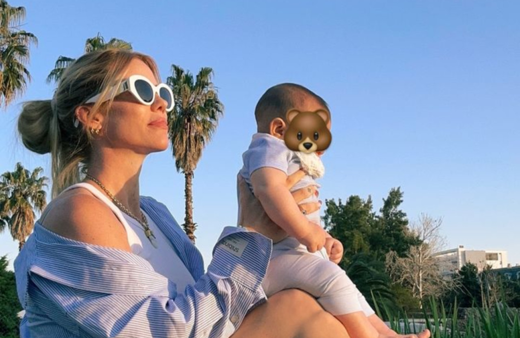 Vacaciones familiares: Nicole Neumann mostró la cara de su hijo Cruz ...