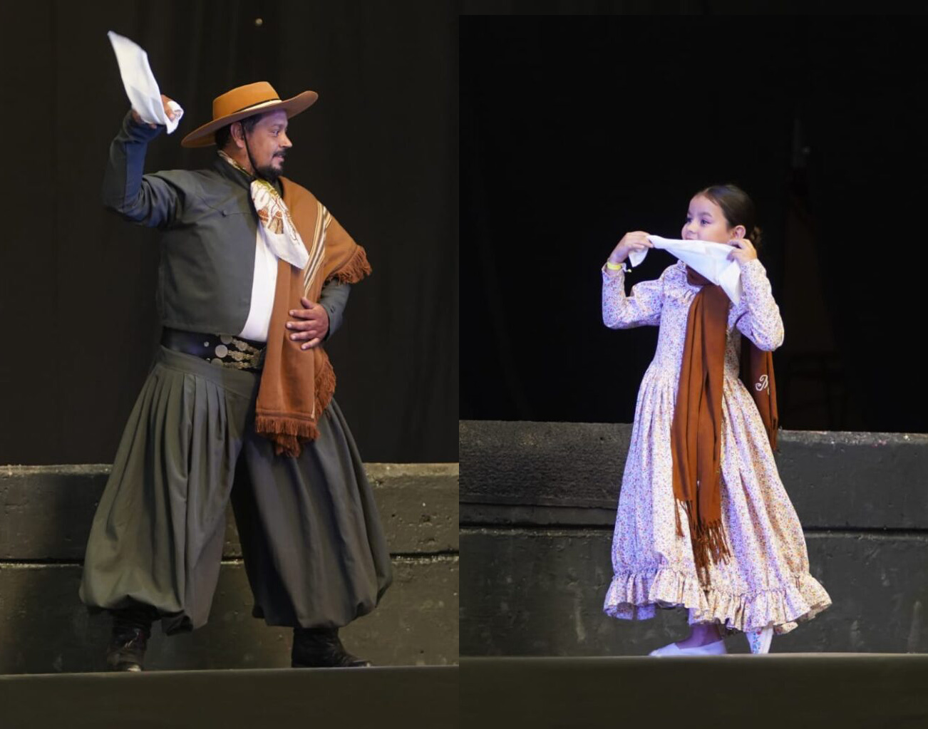 Franco y su hija Josefina bailaron y brillaron en la Fiesta del Chivo ...