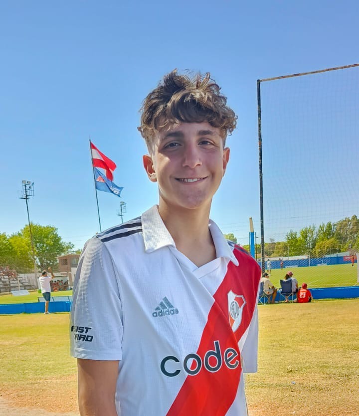 Nicolás Otero, el joven sanrafaelino que inició su camino futbolístico en River - Diario San Rafael