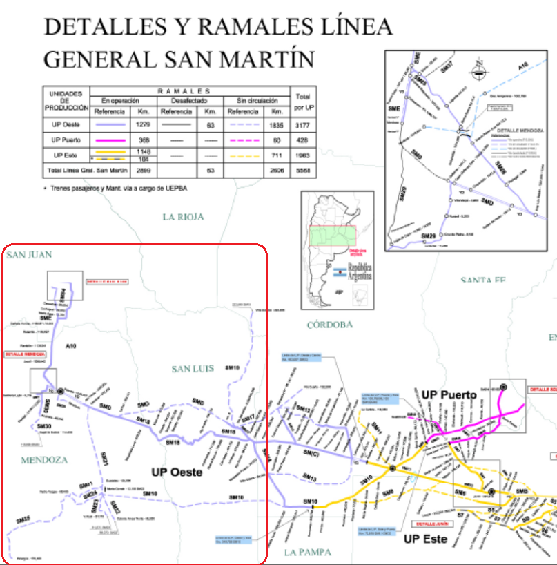La privatización del Belgrano Cargas incluye las vías que pasan por San ...