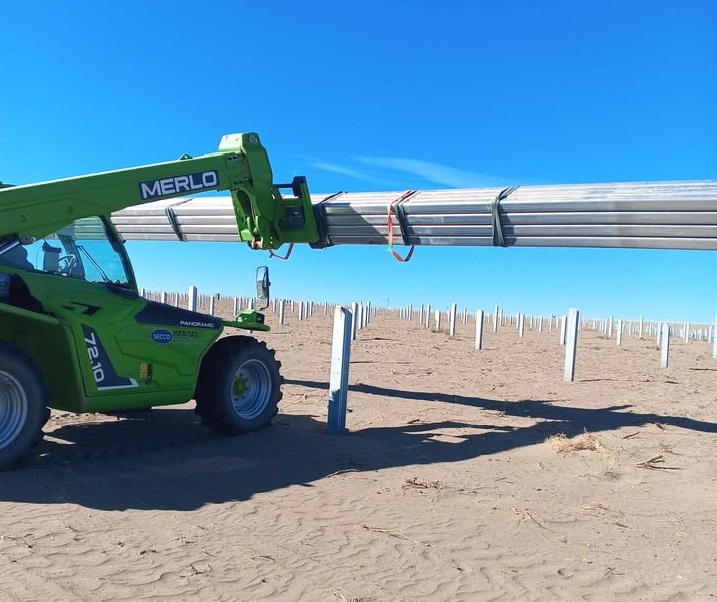 El Parque Solar en Agua del Toro ya presenta un 31% de avance - Diario ...